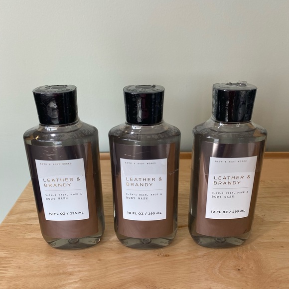Bath & Body Works | Grooming | Bath Body Works Mens Leather Brandy 3 In ...